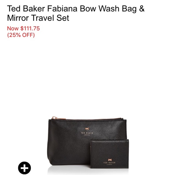 Ted Baker London | Bags | Never Used Ted Baker Makeup And Mirror Travel ...